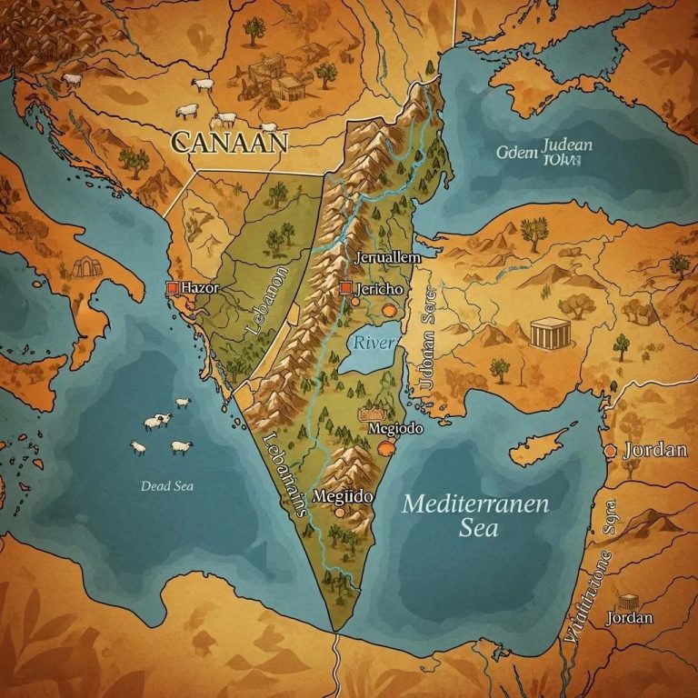 Where Is the Land of Canaan Today? Biblical Geography and Modern ...